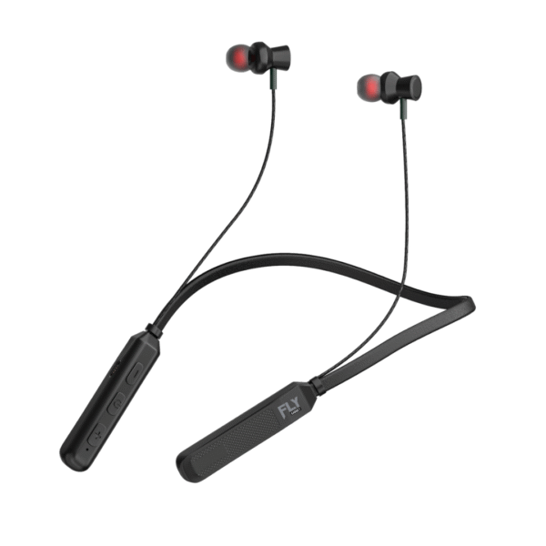 FLY Gadget Wireless Neckband Earphones with HD Sound & Long-Lasting ...